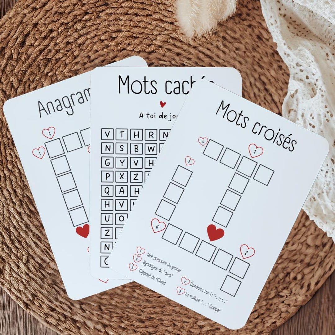 Pregnancy Announcement Card puzzle, Hidden Words, Crosswords, Anagram ...