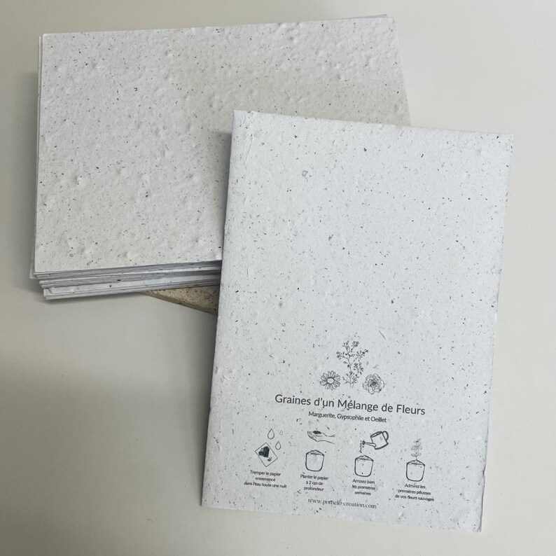A6 Blank Plantable Card to Print - Extra Thick - Premium Quality ...