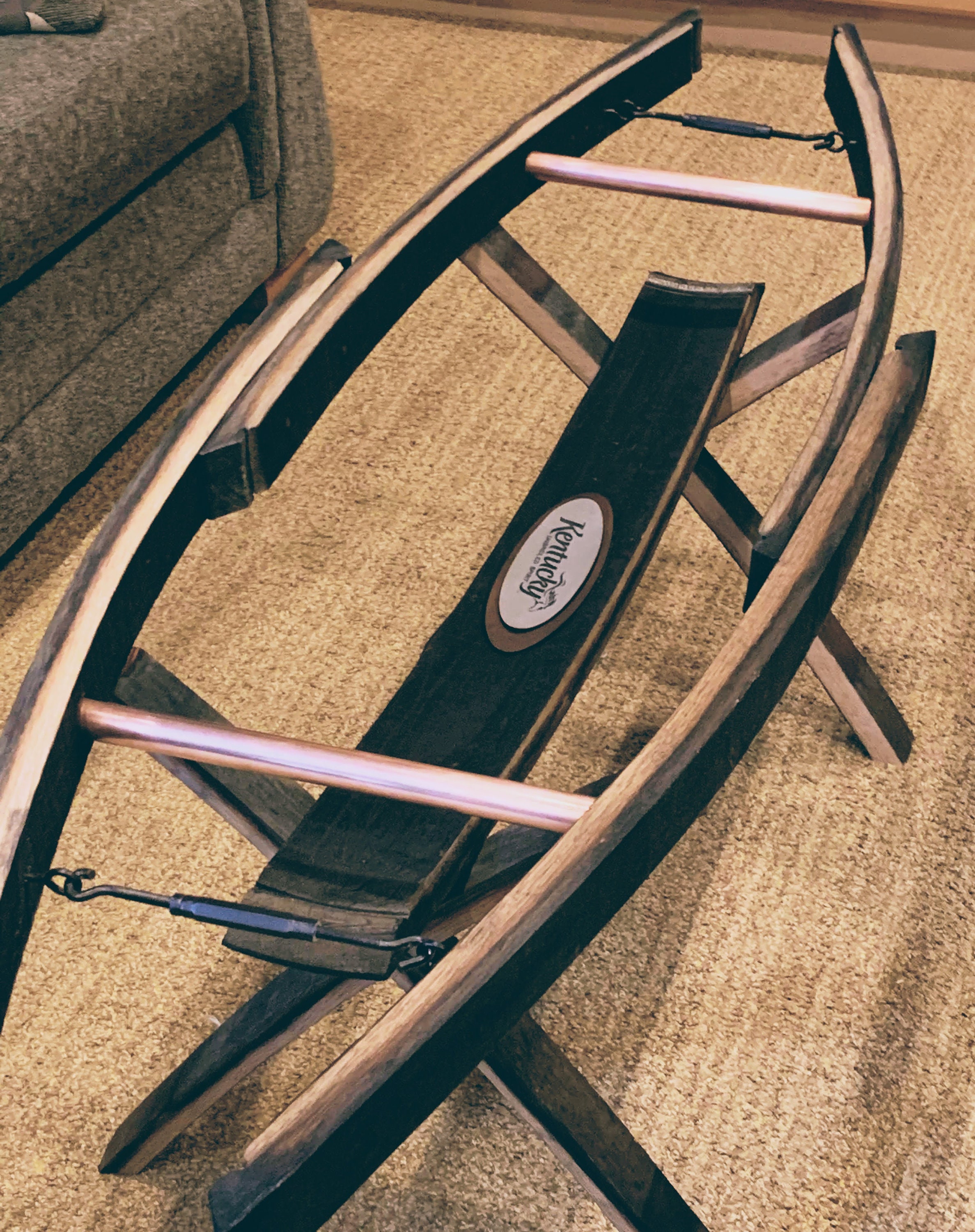 Bourbon Barrel Stave Cocktail and Coffee Table - Etsy