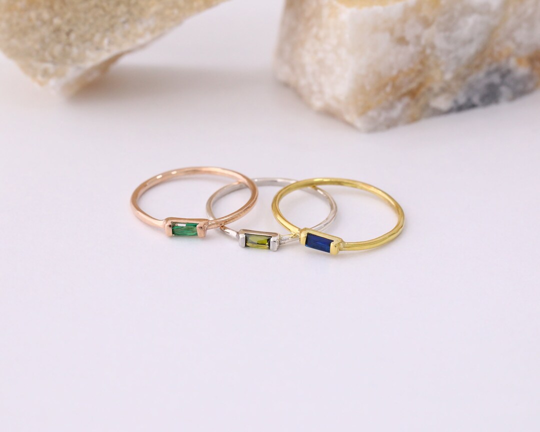 Custom Miscarriage Memorial Ring for Mom, Birthstone Sympathy Gift for ...