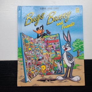 1994 Bugs Bunny and Friends Look and Find Book - Etsy