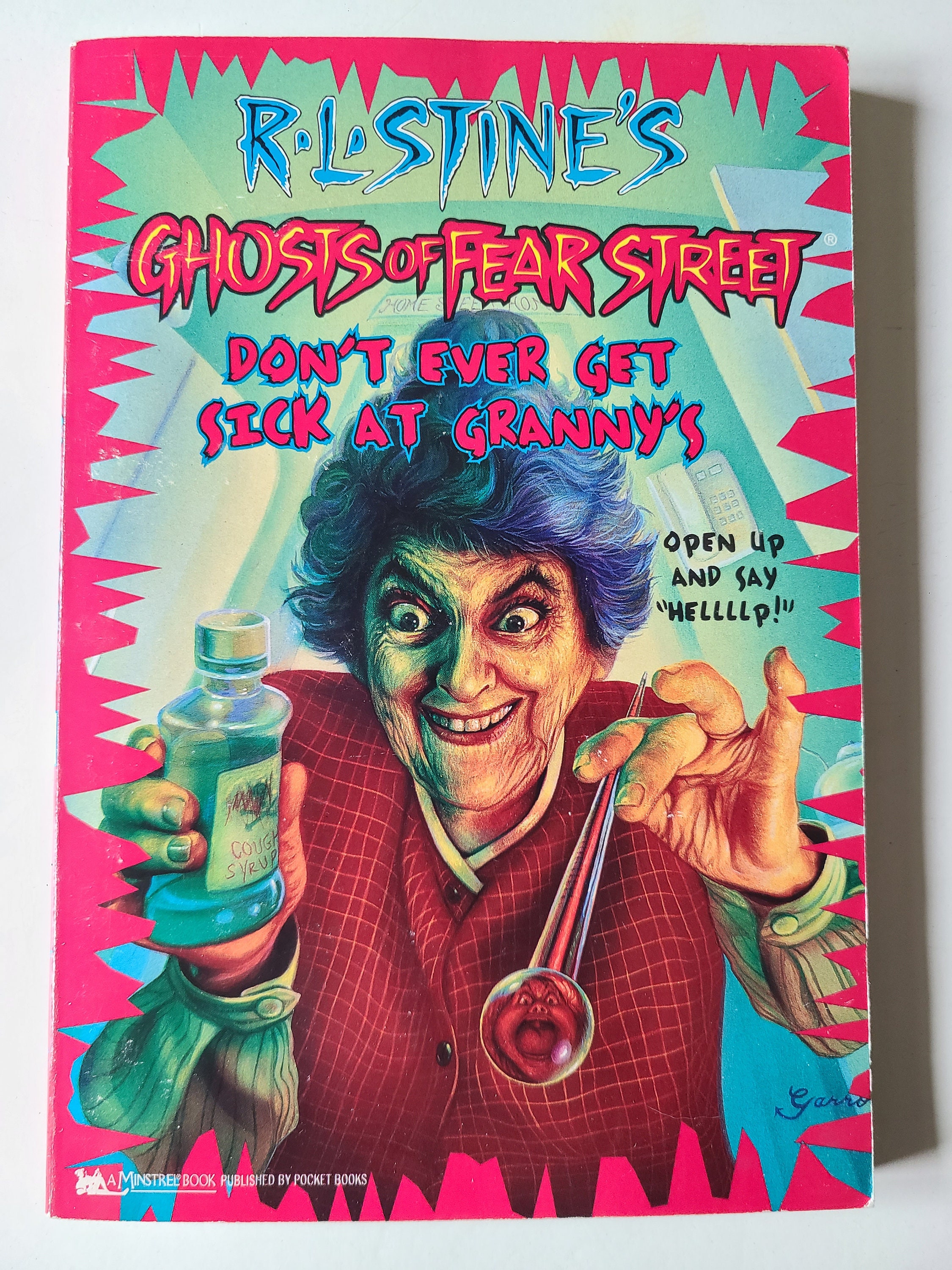 1996 Ghosts Of Fear Street Books By R L Stine Etsy