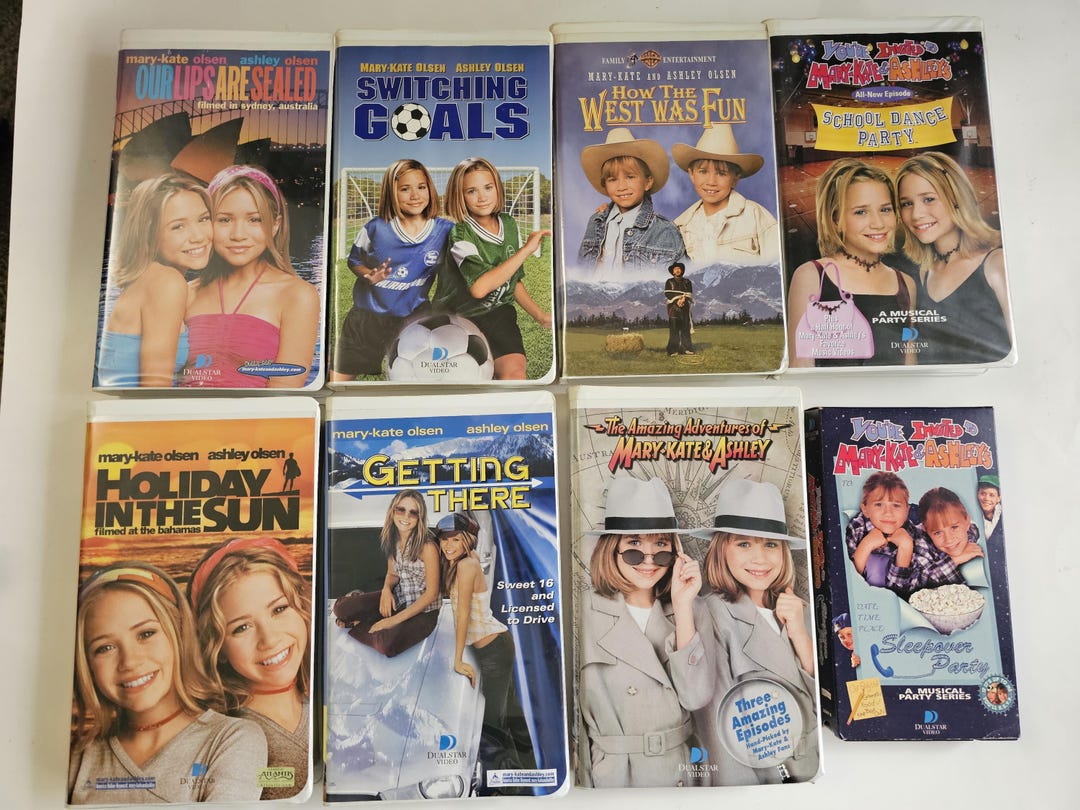 90s/00s Mary-kate and Ashley VHS Movies and Shows - Etsy