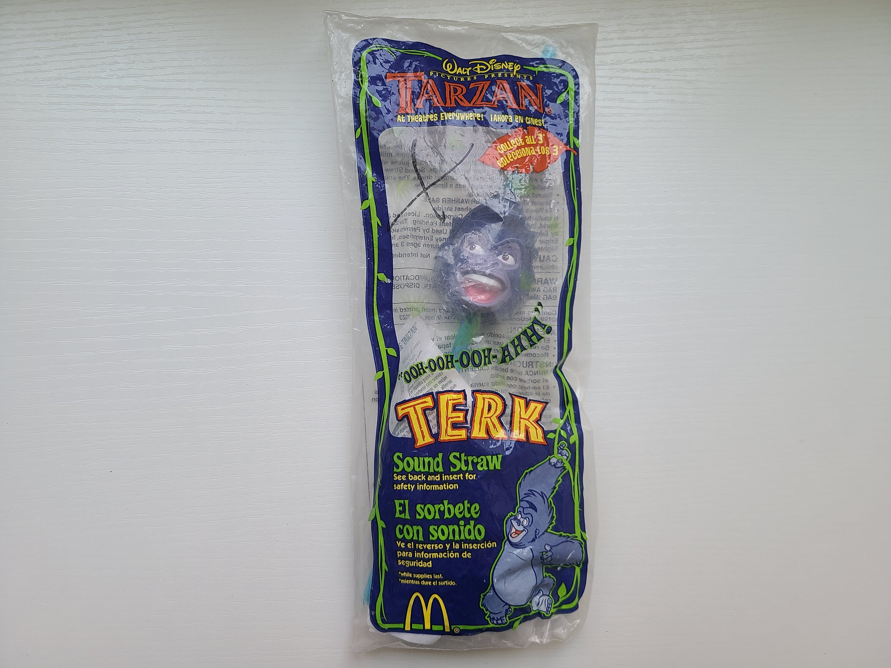 Mcdonald Tarzan Straws