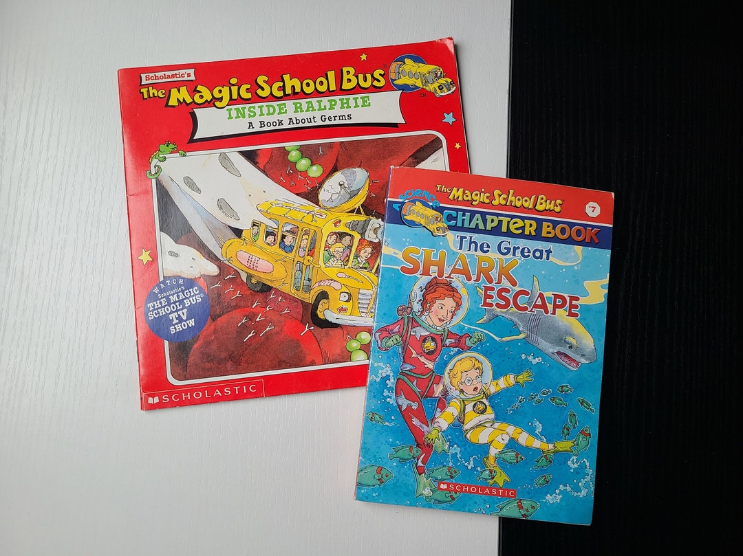1995/2000 the Magic School Bus Books - Etsy