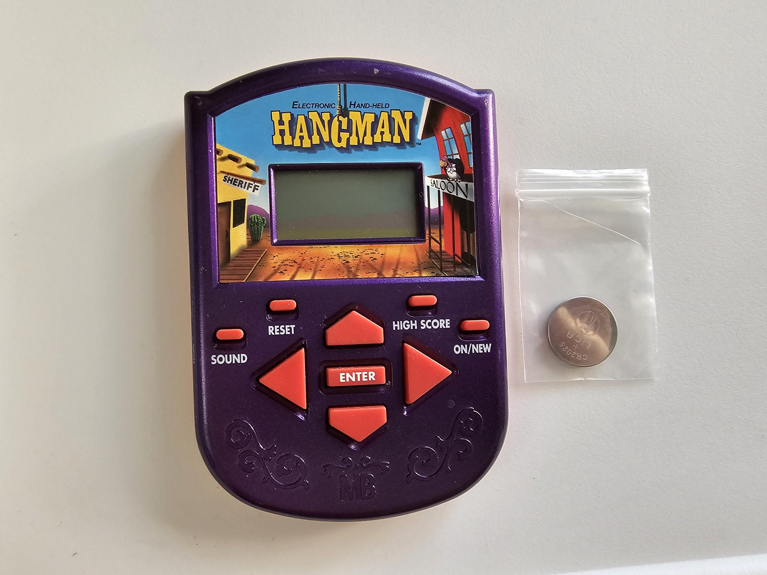 2002 Hasbro Hangman Handheld Game - Etsy