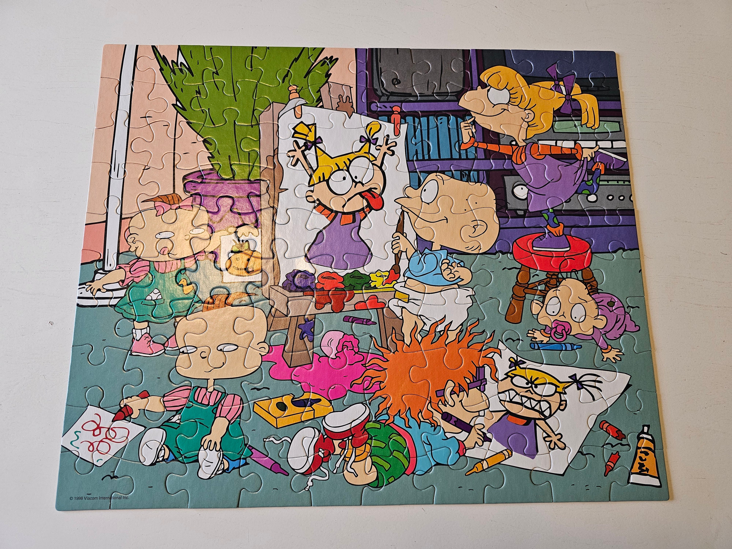 1998 Rugrats 100 Piece Puzzle - Etsy