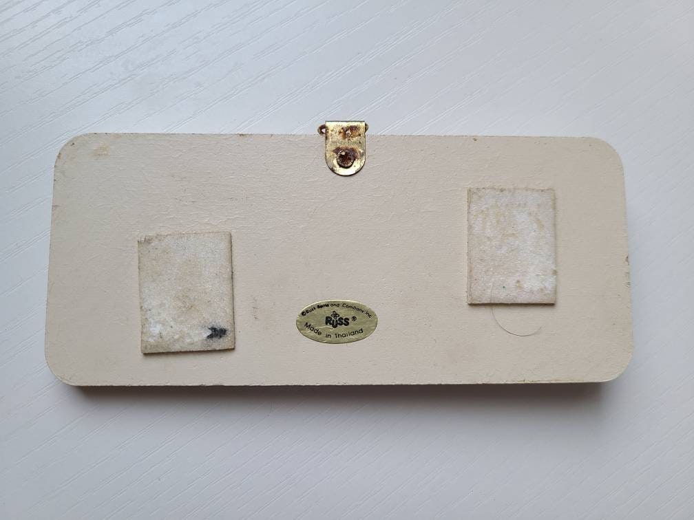 90s Wooden Russ Ballerina Name Plaque Sarah's Room - Etsy