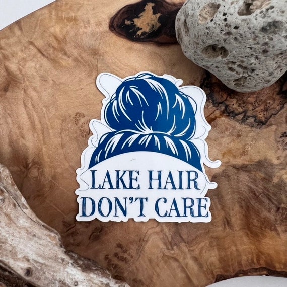 Messy Bun Vinyl Waterproof Sticker and Magnet - Etsy Canada