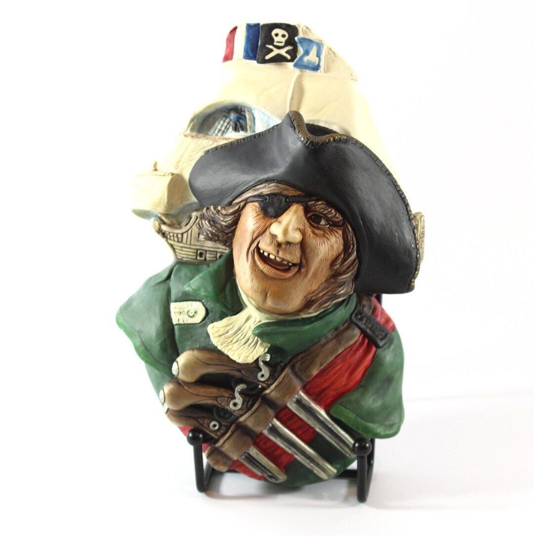 Pierre Le Grande Bossons Chalkware Head Wall Hanging 1994 / Vintage ...