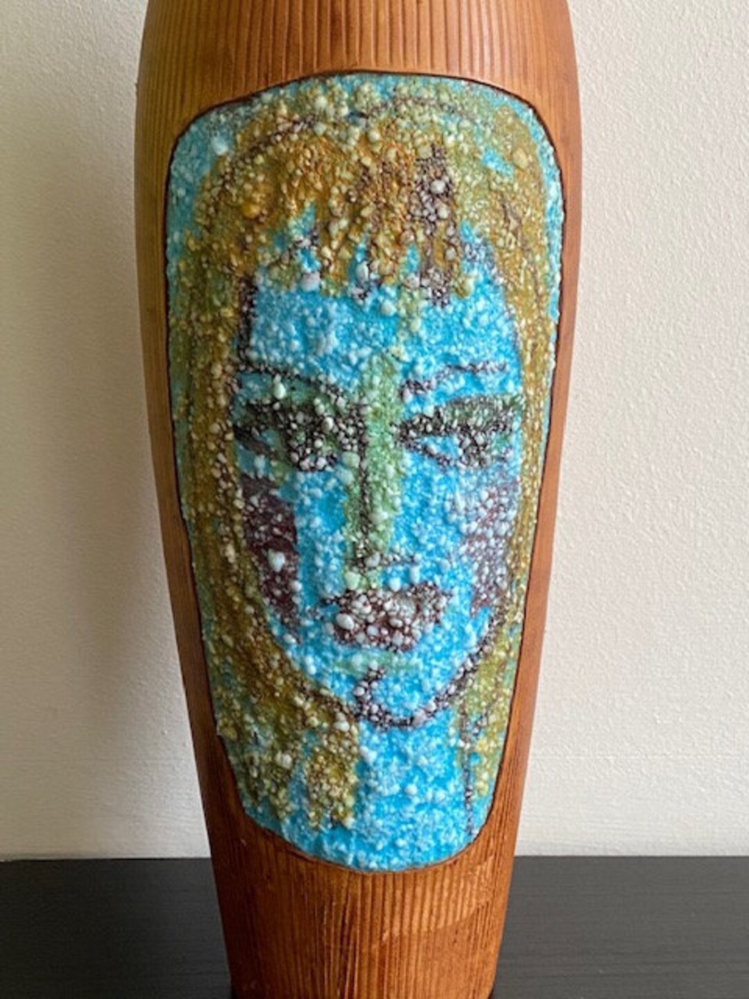 Italian Mid Century 'la Cava' Face Vase - Etsy UK