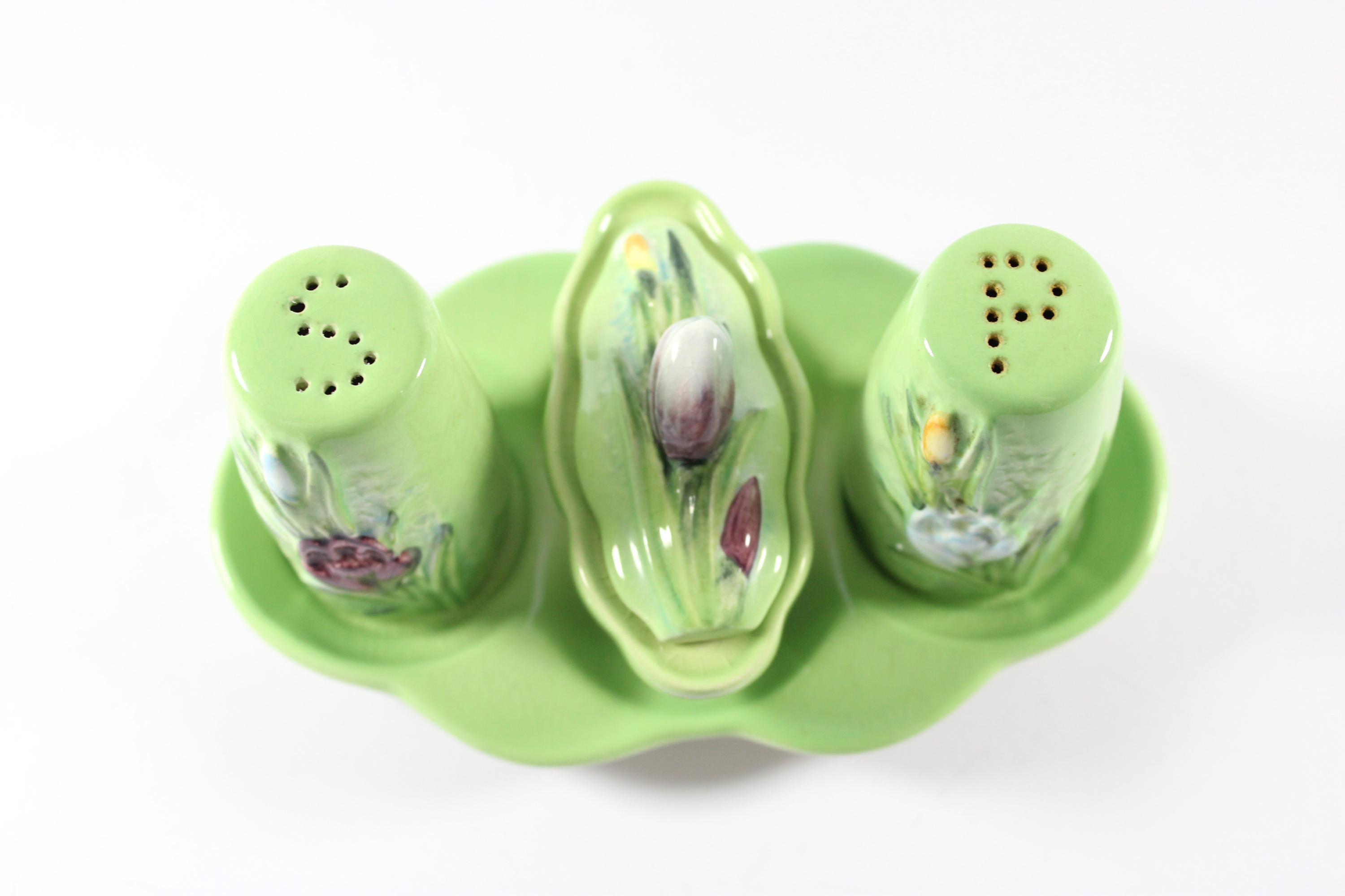 Art Deco Beswick Salt & Pepper Cruet Set 1930s - Etsy