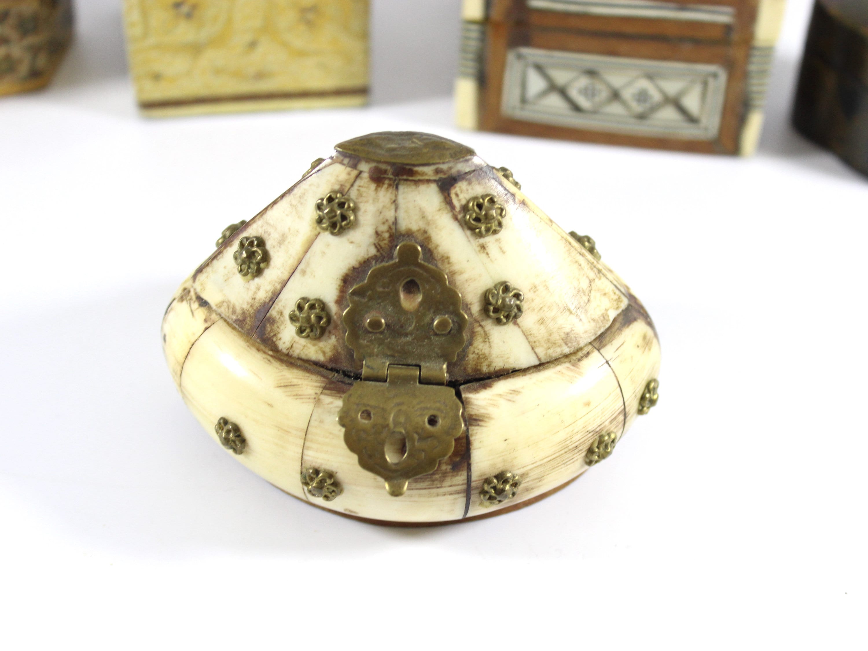 Lot of Miniature Small Trinket Boxes / Early to Late 20th Century ...