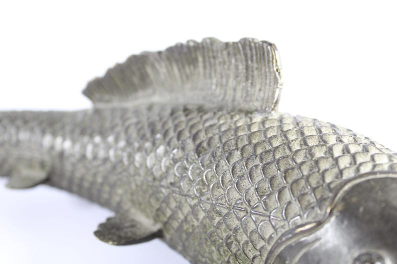 Antique Japanese Bronze Figure of a Koi Fish / Antique Bronze - Etsy
