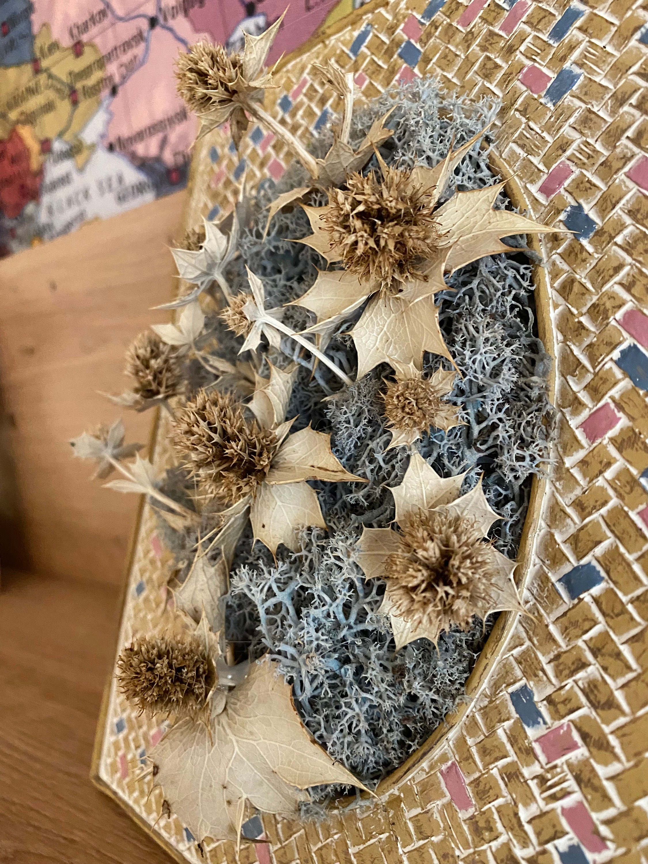 Custom Moss Orient Frame ,custom Made Moss & Wall Gift,homemade Gift ...