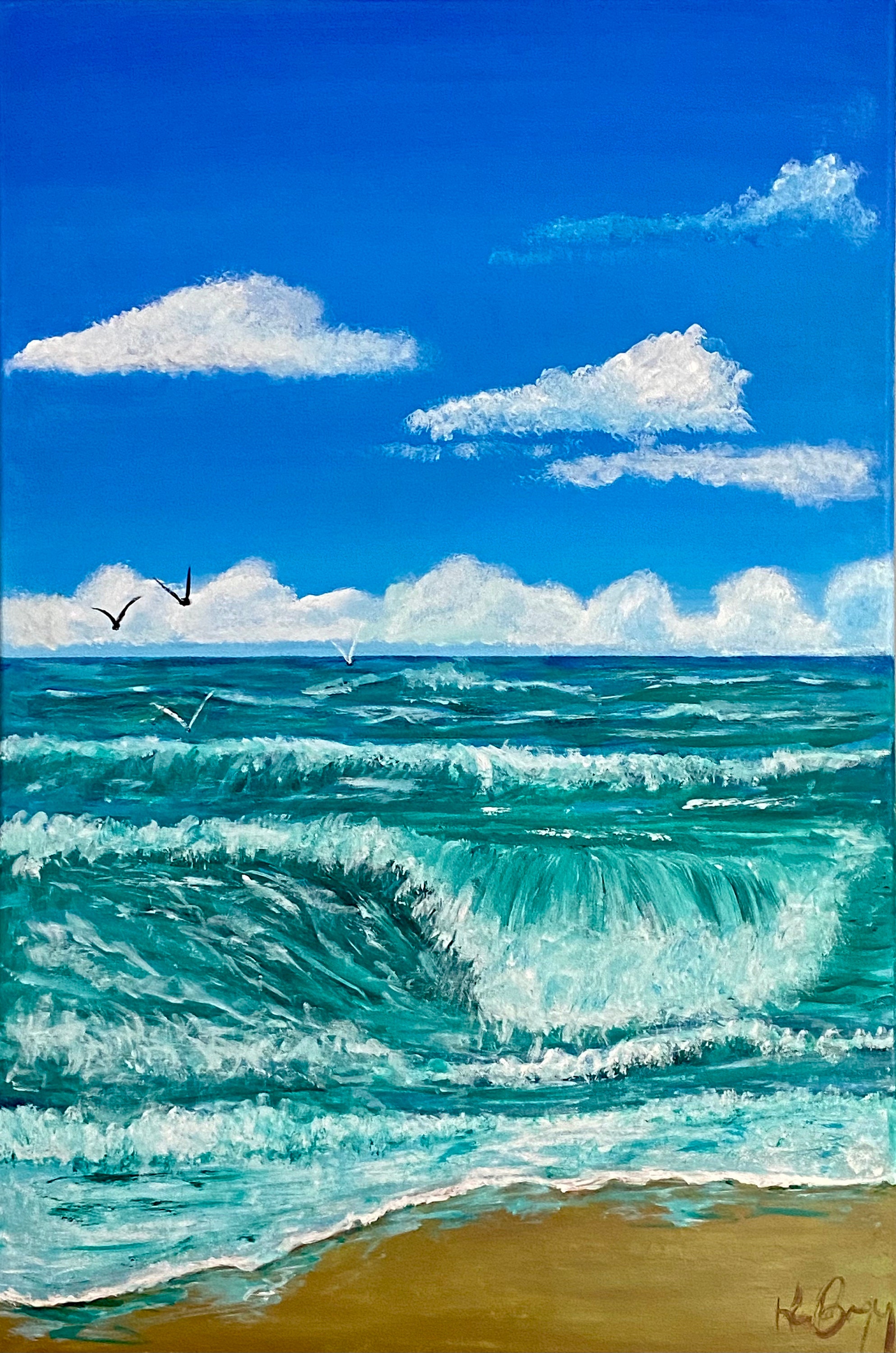 Acrylic Paintings Of Seascapes