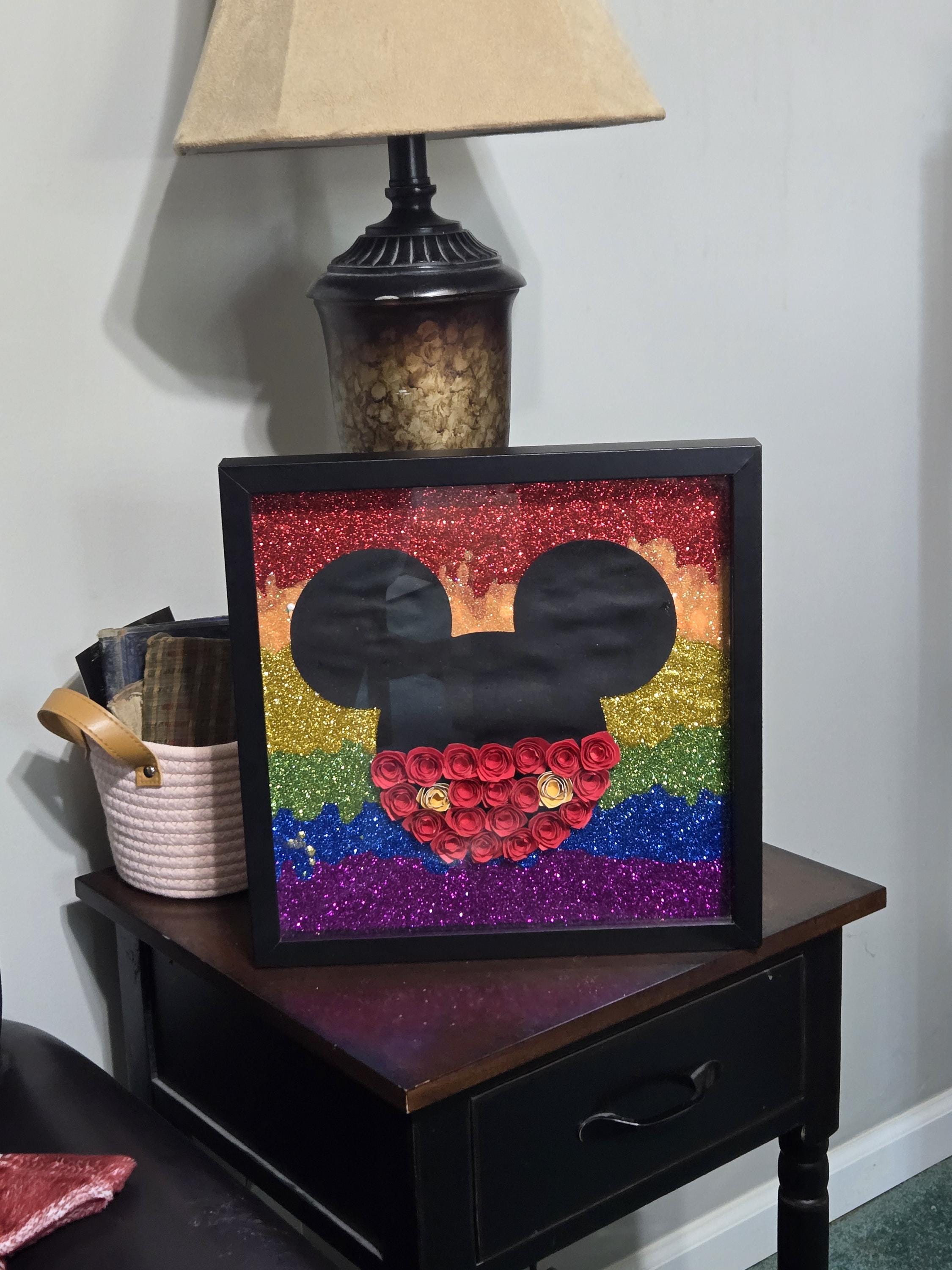 Mickey Mouse Shadow Box - Etsy