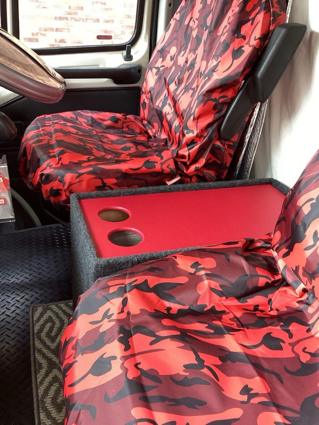 Mercedes Sprinter Center Console With Cup Holder & Storage, - Etsy