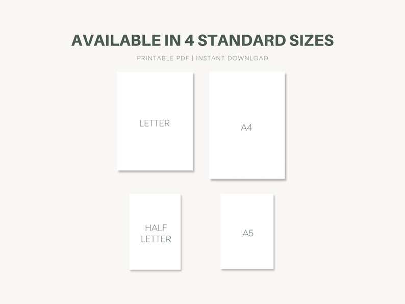 7 Day Planner Printable, Daily Planner, Weekly Planner, Daily to Do ...