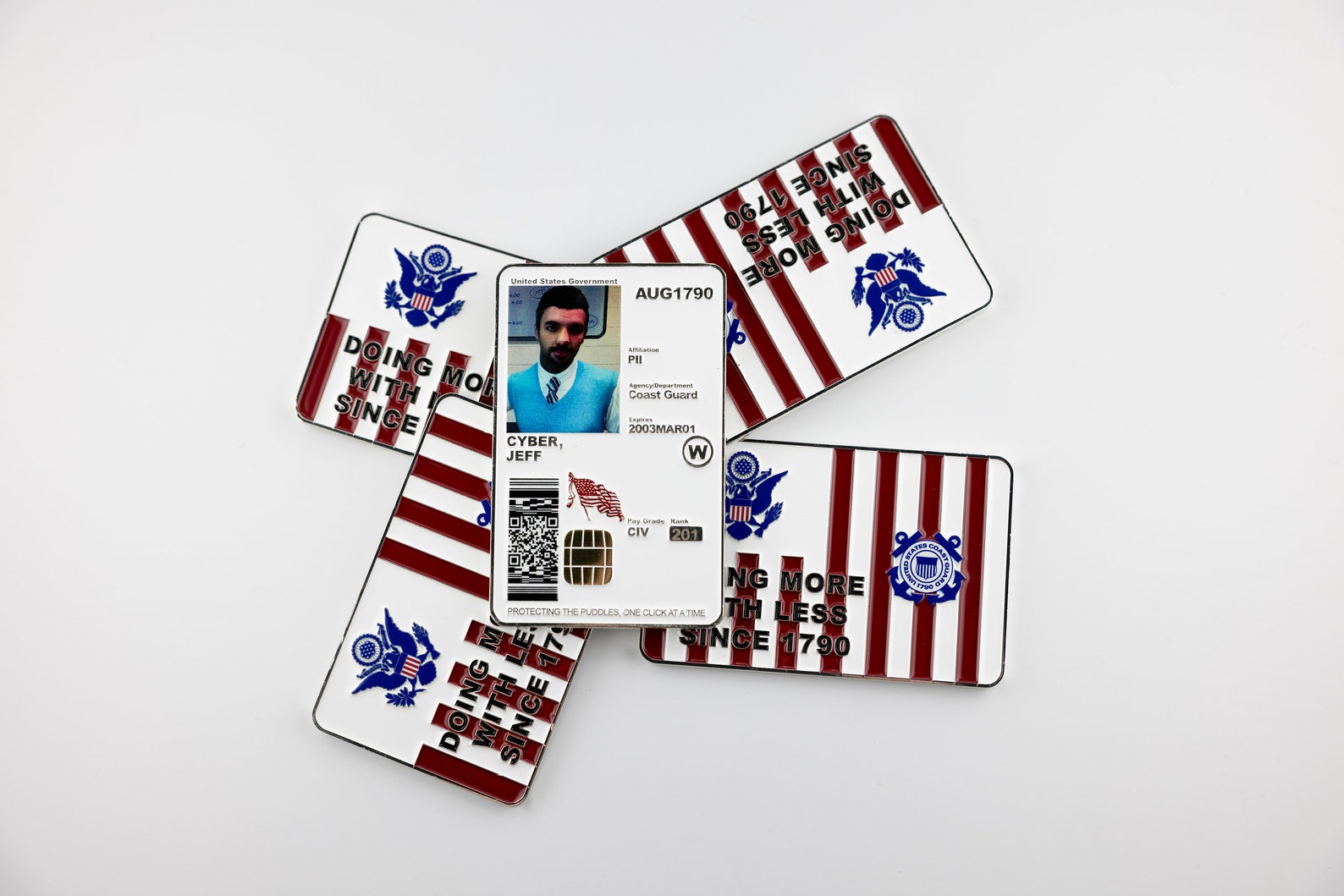 USCG Cyber Jeff Challenge Coin - Etsy