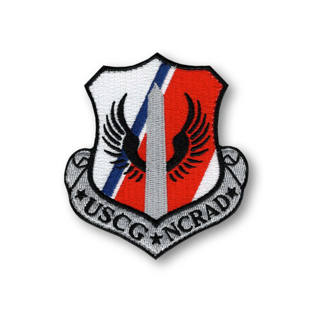 USCG NCRAD Embroidered Patch - Etsy