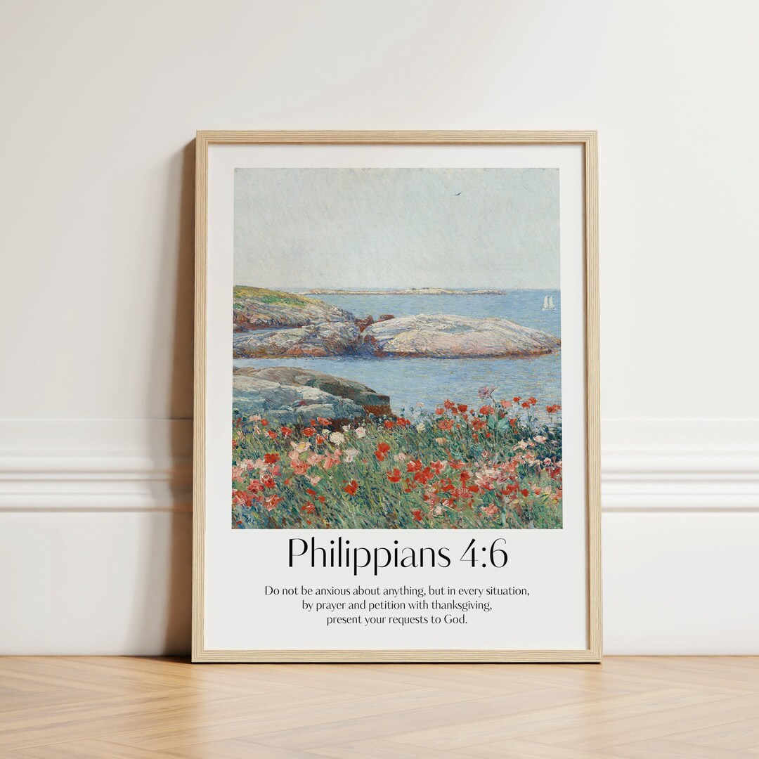 Christian Digital Wall Art, Minimal Religious Home Decor, Modern Faith ...