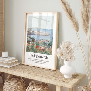 Christian Digital Wall Art, Minimal Religious Home Decor, Modern Faith ...