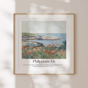 Christian Digital Wall Art, Minimal Religious Home Decor, Modern Faith ...