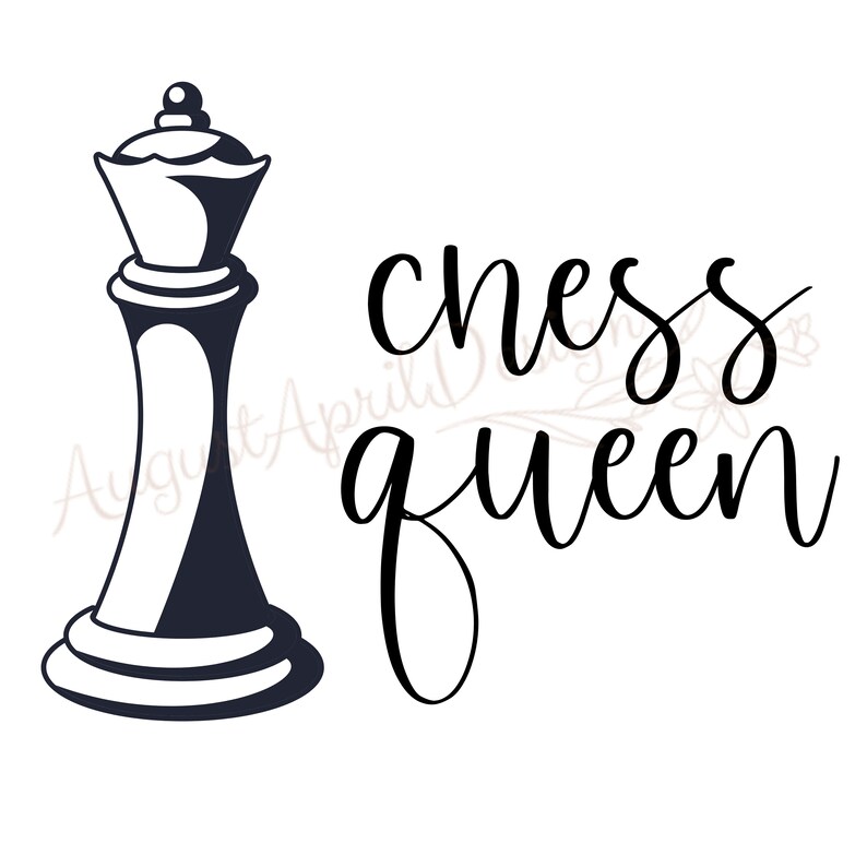 Chess Queen SVG Digital Download for Chess Players Lover of - Etsy
