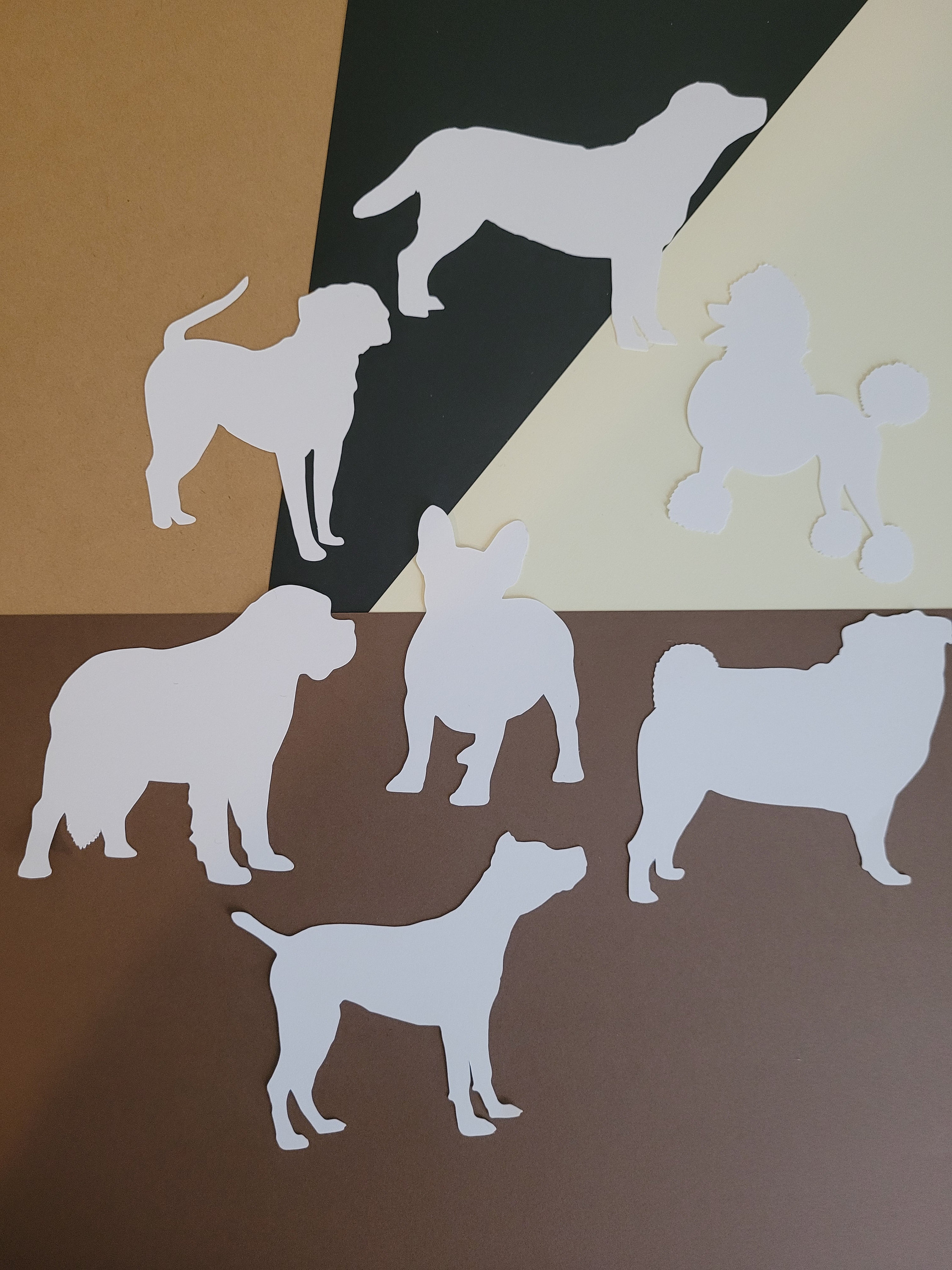 DOGS Cutouts Classroom Cutouts Die Cuts for Coloring and - Etsy