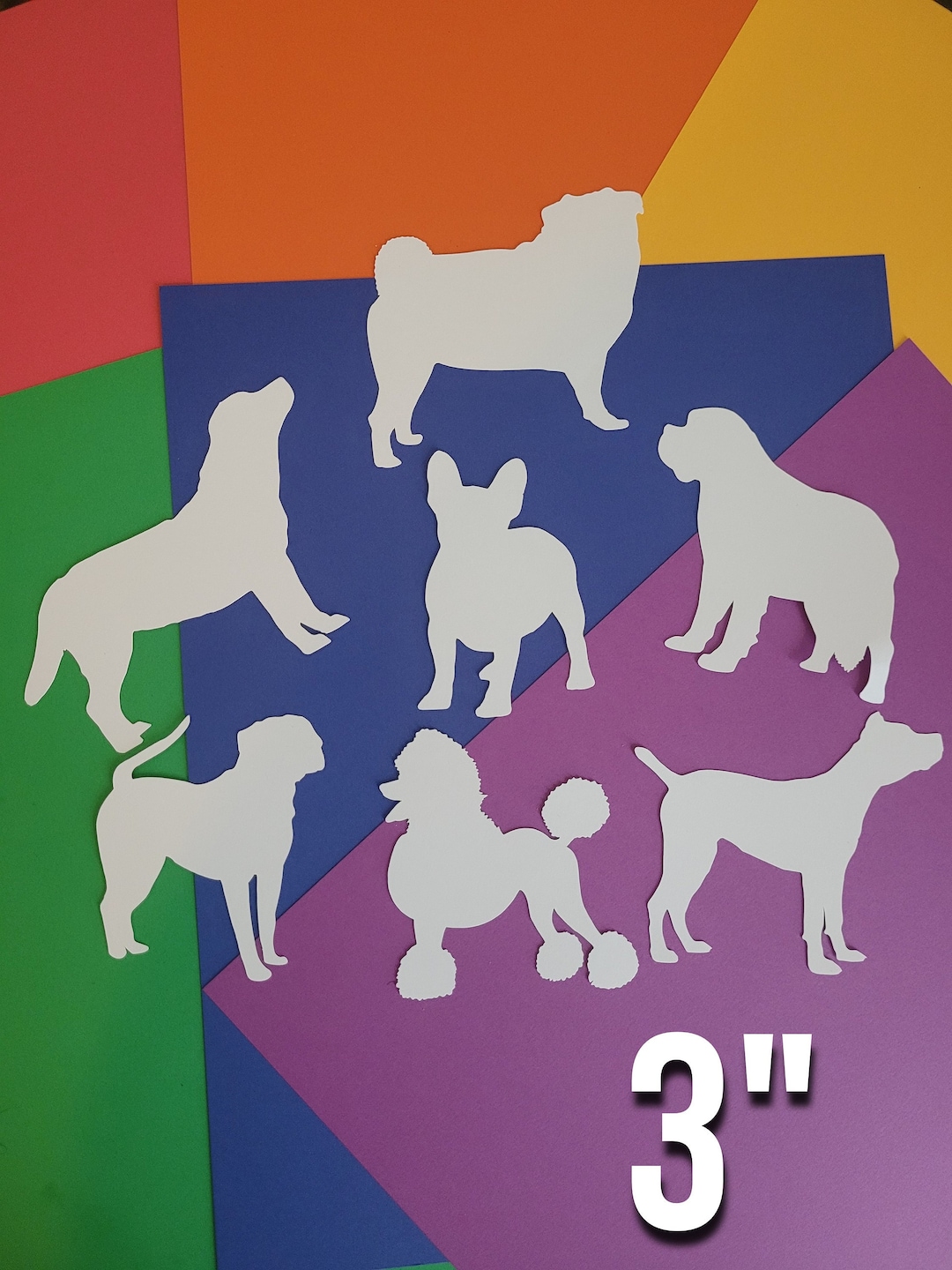 DOGS Cutouts Classroom Cutouts Die Cuts for Coloring and Decorating ...