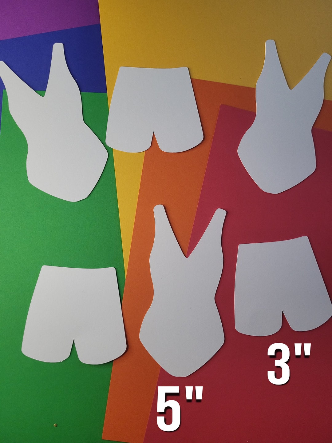 Swimsuit Cutouts, Cardstock Classroom Decor, Teacher Aid - Etsy