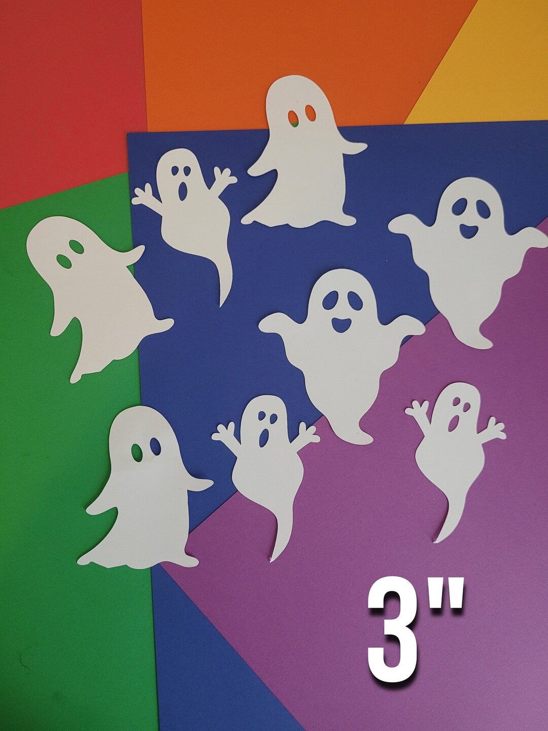 GHOST Cutouts Classroom Cutouts Die Cuts for Coloring and Decorating ...