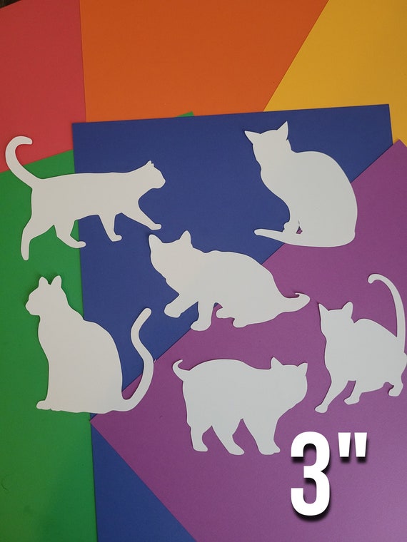 CATS Cutouts Classroom Cutouts Die Cuts for Coloring and - Etsy