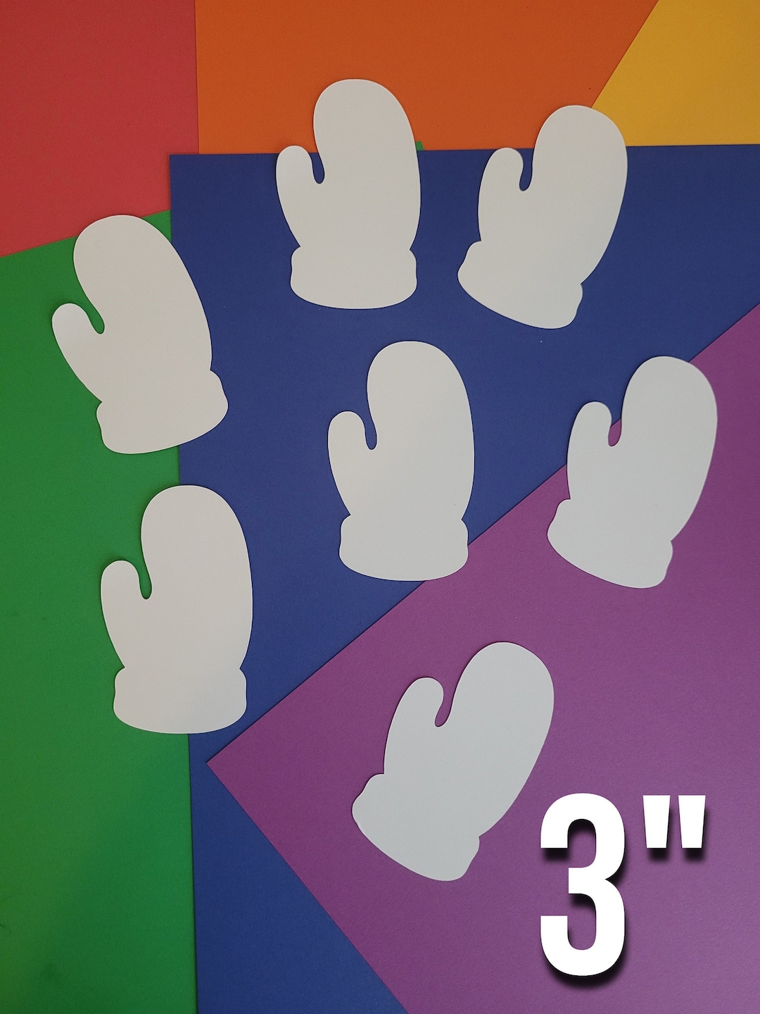 MITTENS Cutouts Classroom Cutouts Die Cuts for Coloring and Decorating ...