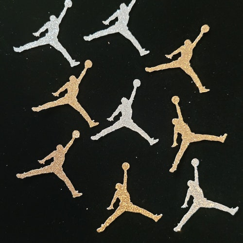 COLORFUL JUMPMAN CONFETTI Air Force Ones Jordan's Sneakers - Etsy