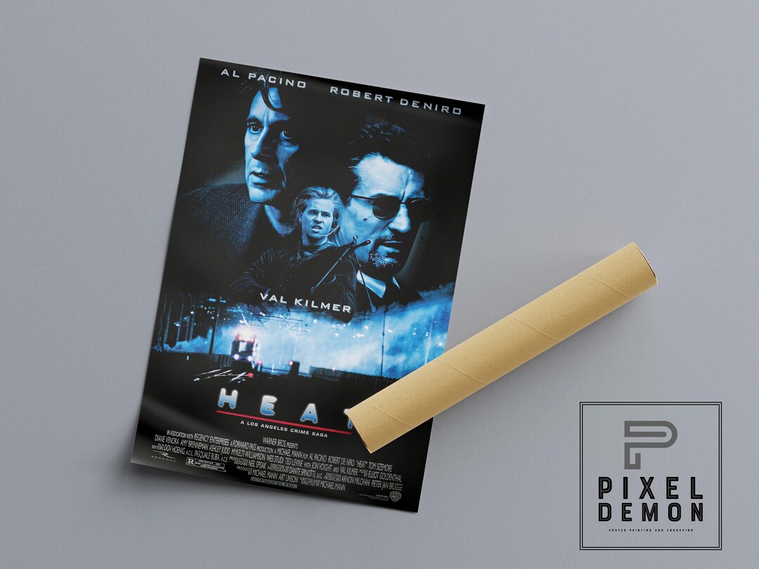 Heat Movie Poster Classic Wall Art Print - Etsy