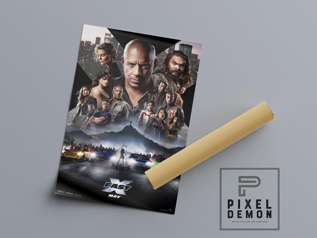 Fast X Movie Poster Classic Wall Art Print - Etsy
