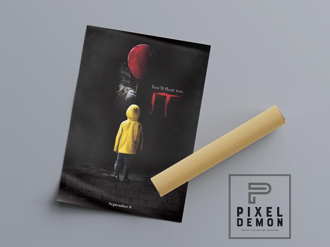 IT Movie Poster Classic Wall Art Print - Etsy