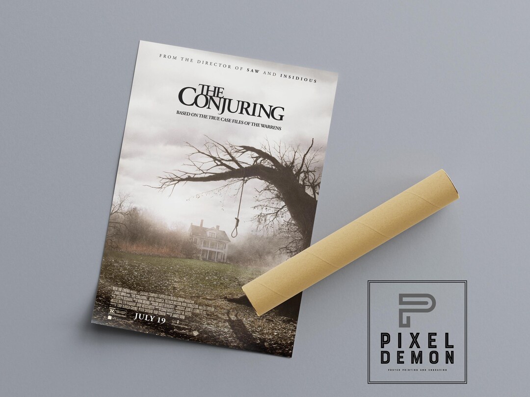 The Conjuring Movie Poster Classic Wall Art Print - Etsy