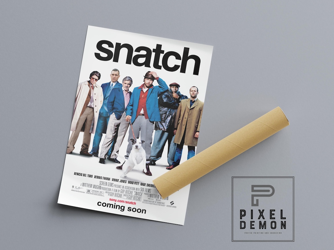 Snatch Movie Poster Classic Wall Art Print - Etsy