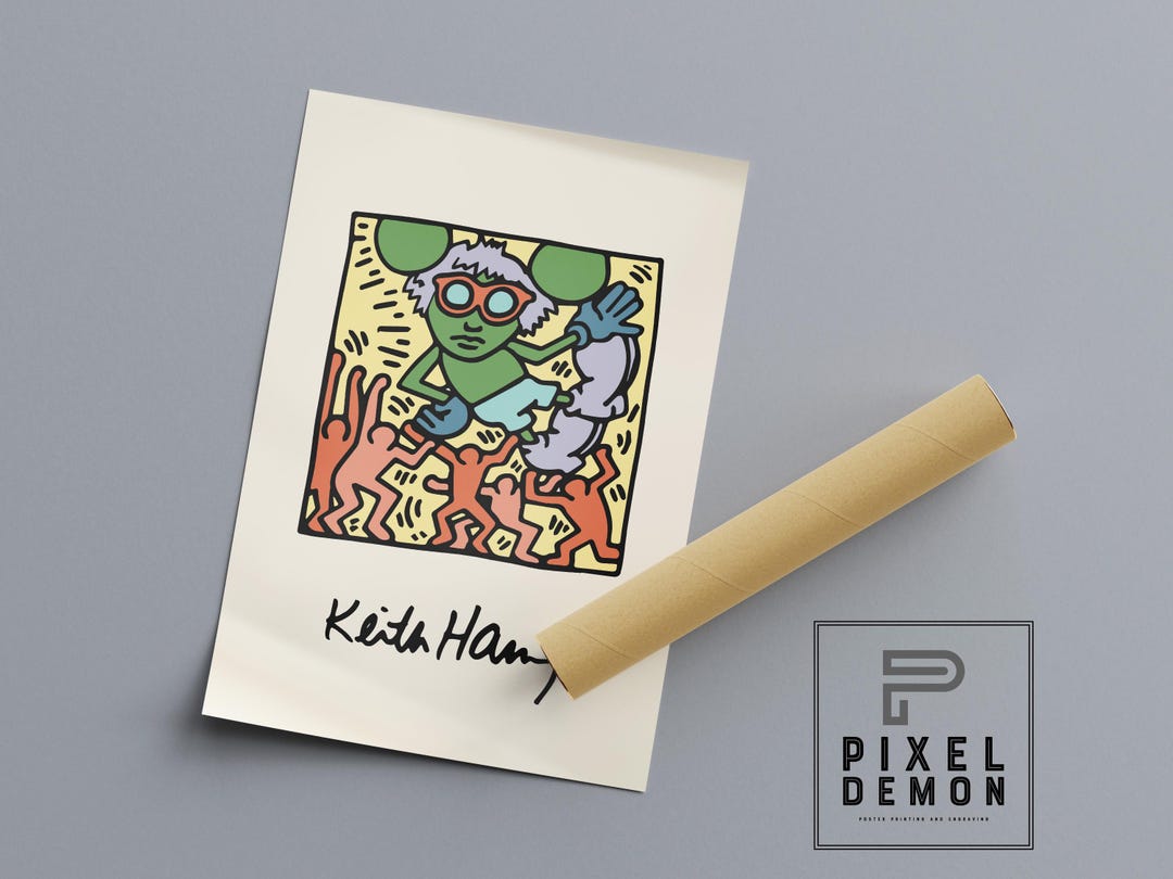 Keith H Wall Art Mikey Posters Decorative Artist Poster Prints - Etsy