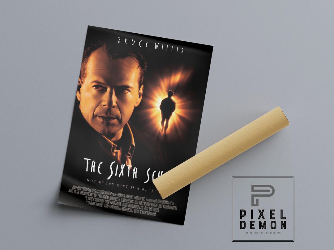 The Sixth Sense Movie Poster Classic Wall Art Print - Etsy UK