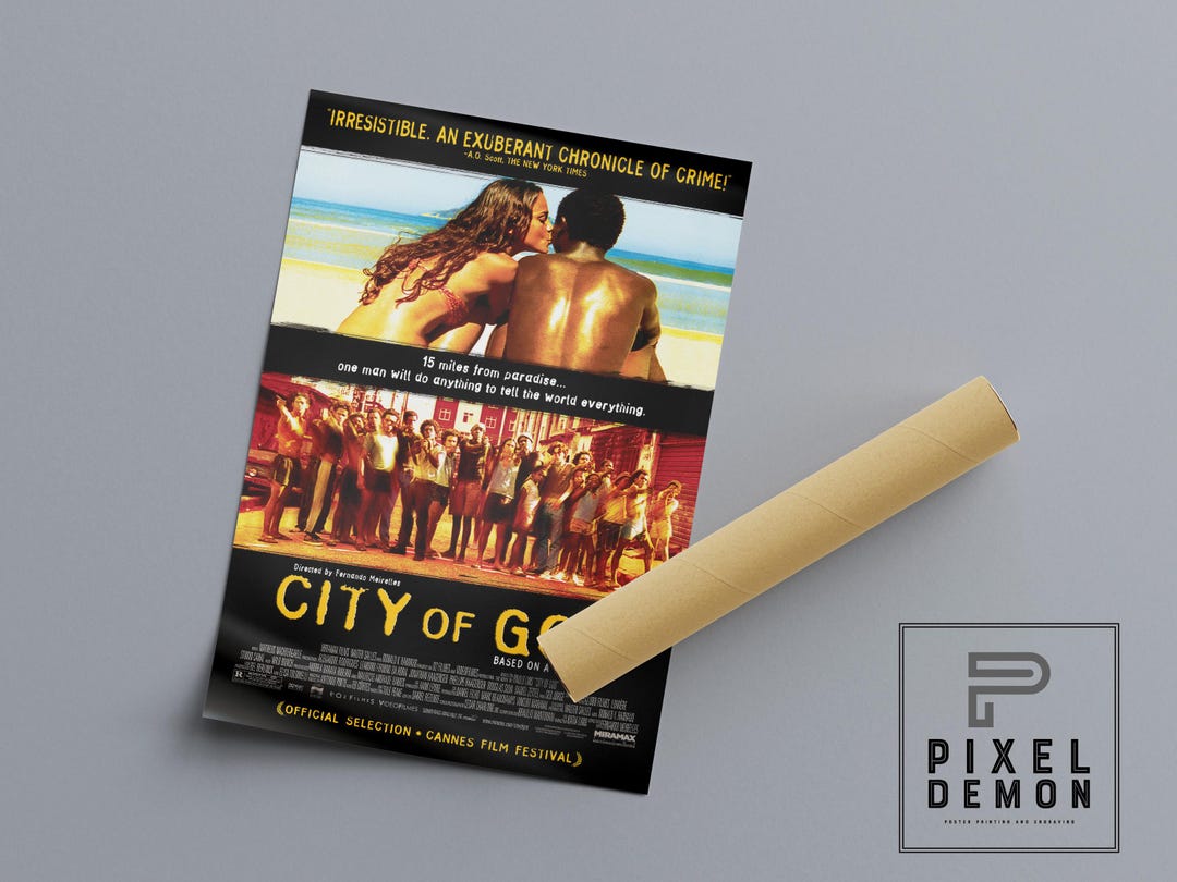 City of God Movie Poster Classic Wall Art Print - Etsy