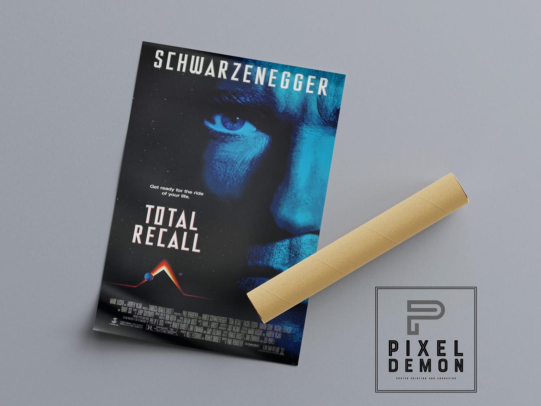 Total Recall Movie Poster Classic Wall Art Print - Etsy
