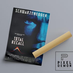 Total Recall Movie Poster Classic Wall Art Print - Etsy