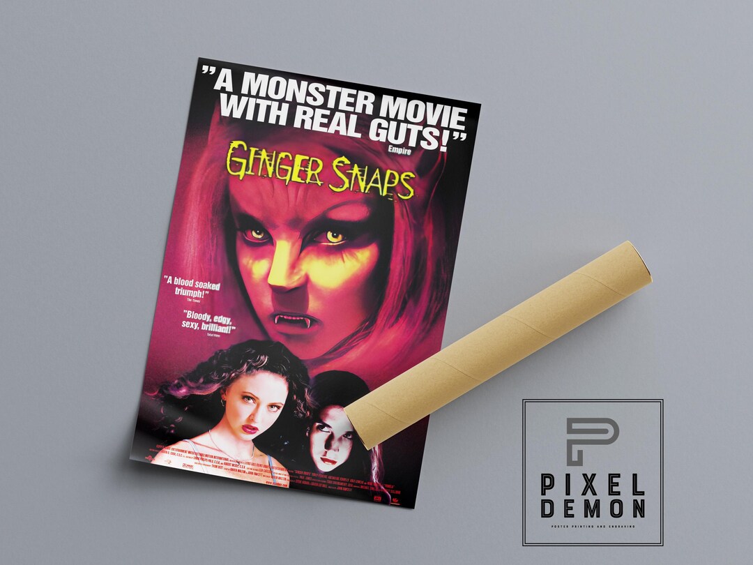 Ginger Snaps Movie Poster Classic Wall Art Print - Etsy