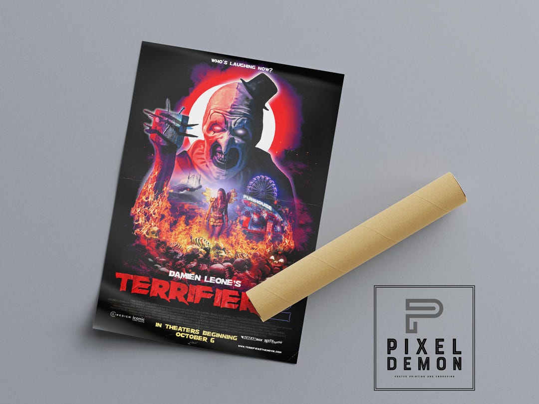 Terrifier 2 Movie Poster Classic Wall Art Print - Etsy