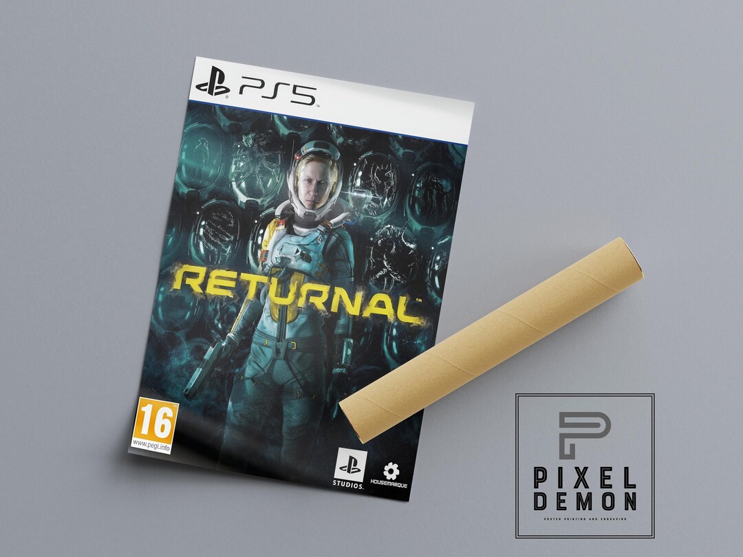 2020s Returnal Gamer Poster Retro Classic Gaming Wall Art Print - Etsy