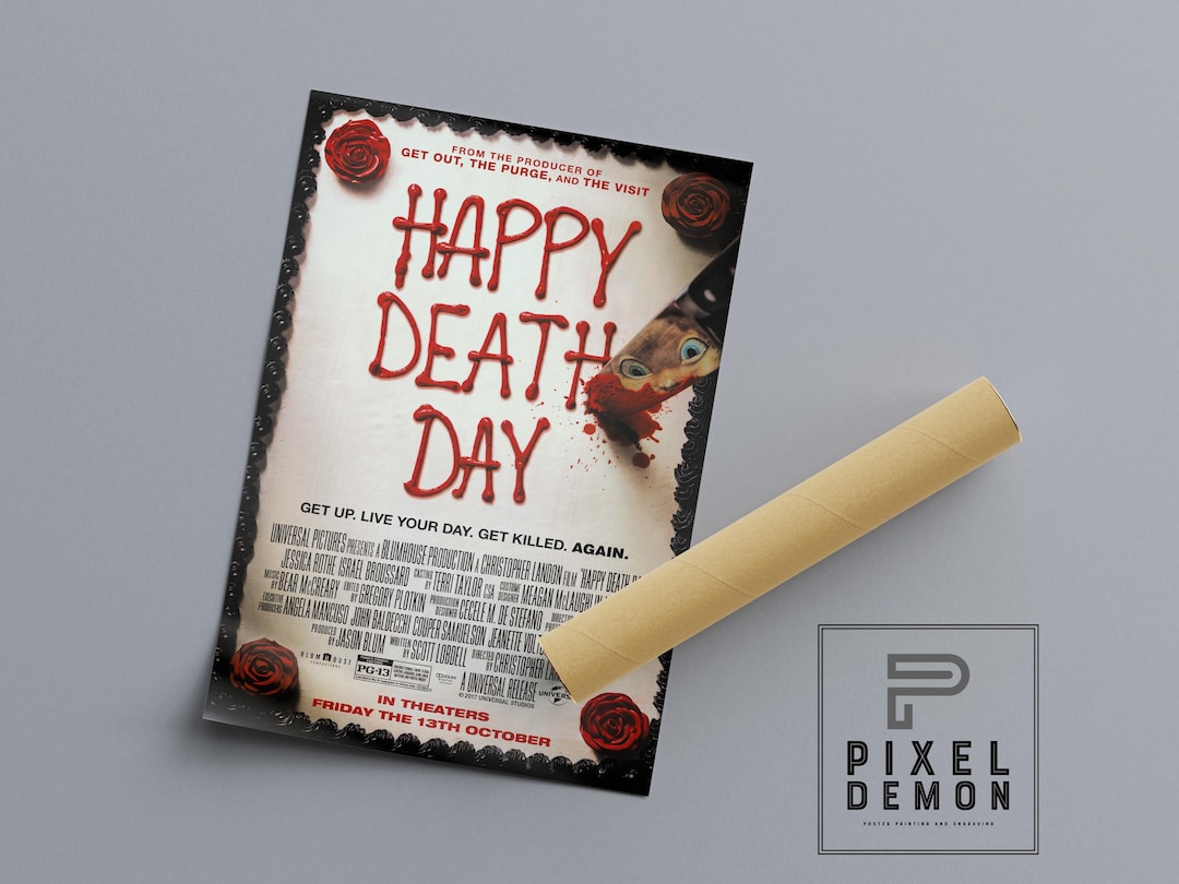 Happy Death Day Movie Poster Classic Wall Art Print - Etsy